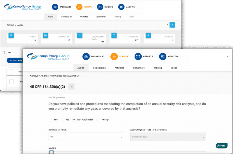 Software overview - Compliancy Group
