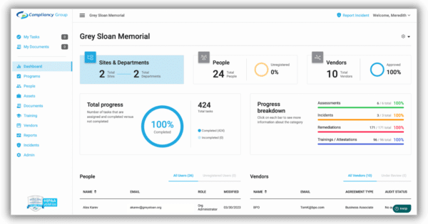 HIPAA Compliance Tracking Software | Compliancy Group
